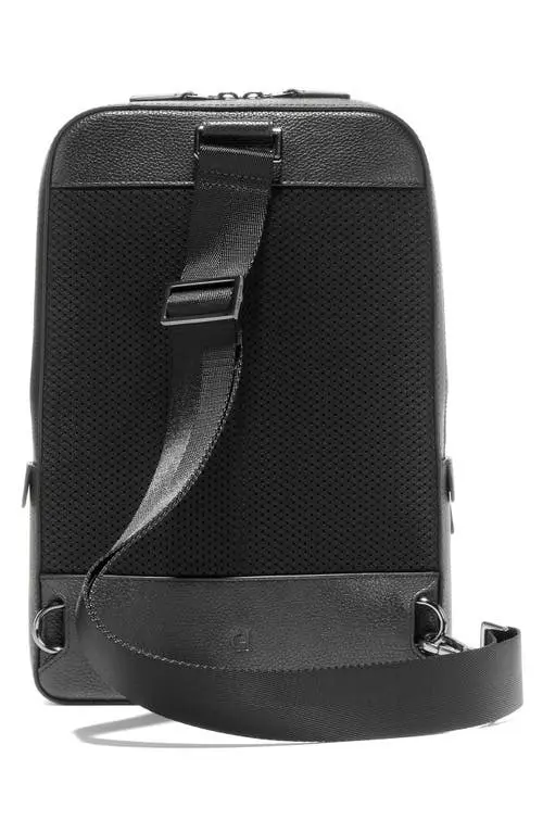 Cole Haan Grand Series Matthews Leather Sling Bag In Tornado